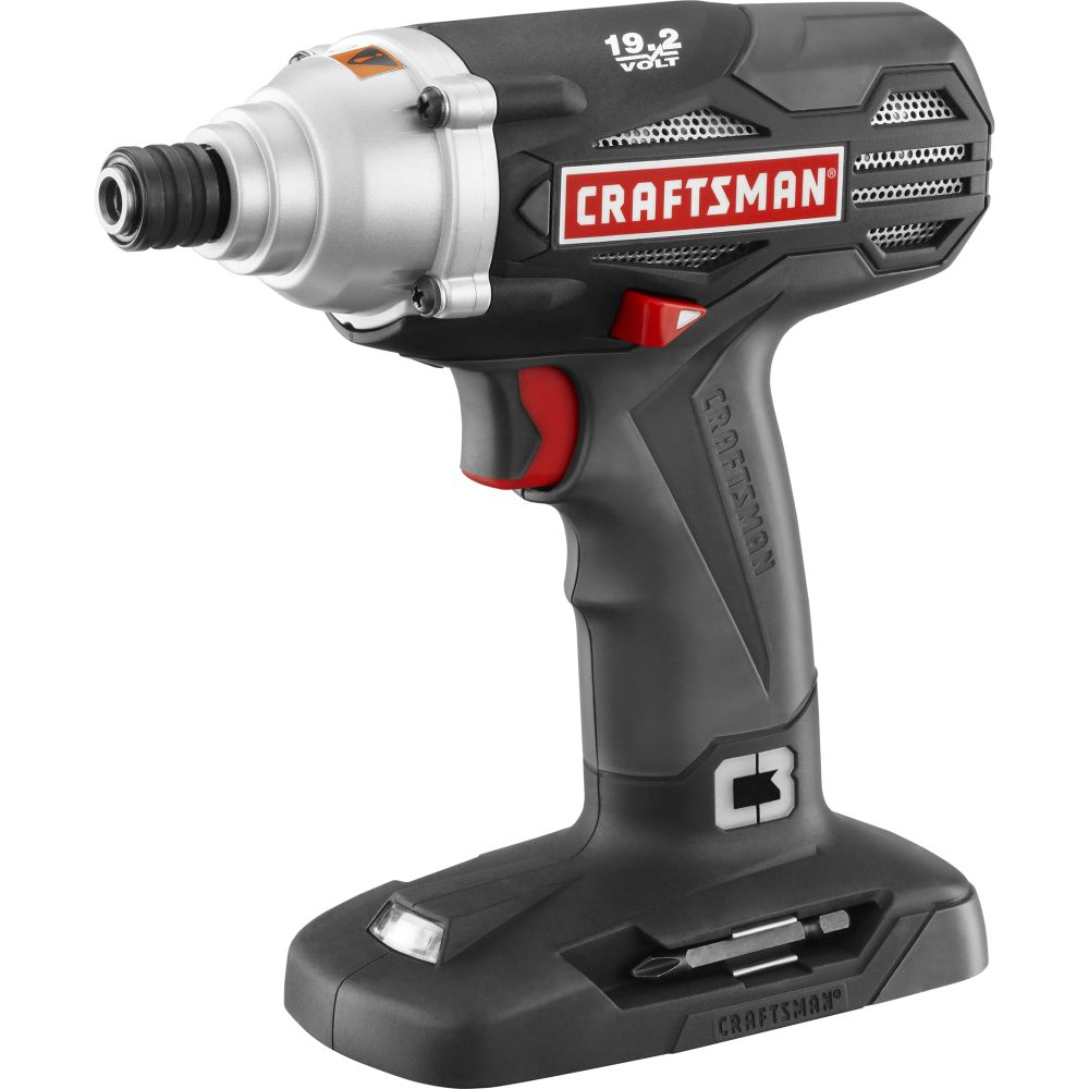 Craftsman C3 19.2-volt Cordless Impact Driver 17080 Sears Item# 17080 ...
